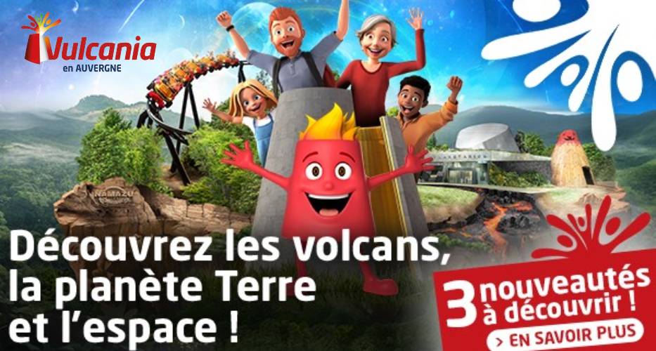 Parc Vulcania (Auvergne) : la Terre des volcans - APACE Loisirs